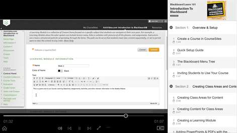 Install Blackboard App