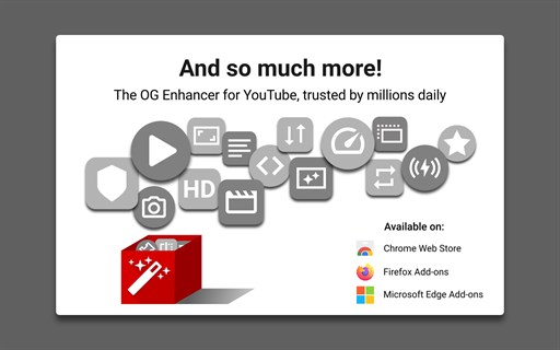 Enhancer for YouTube™ - Customize & Control Your Viewing