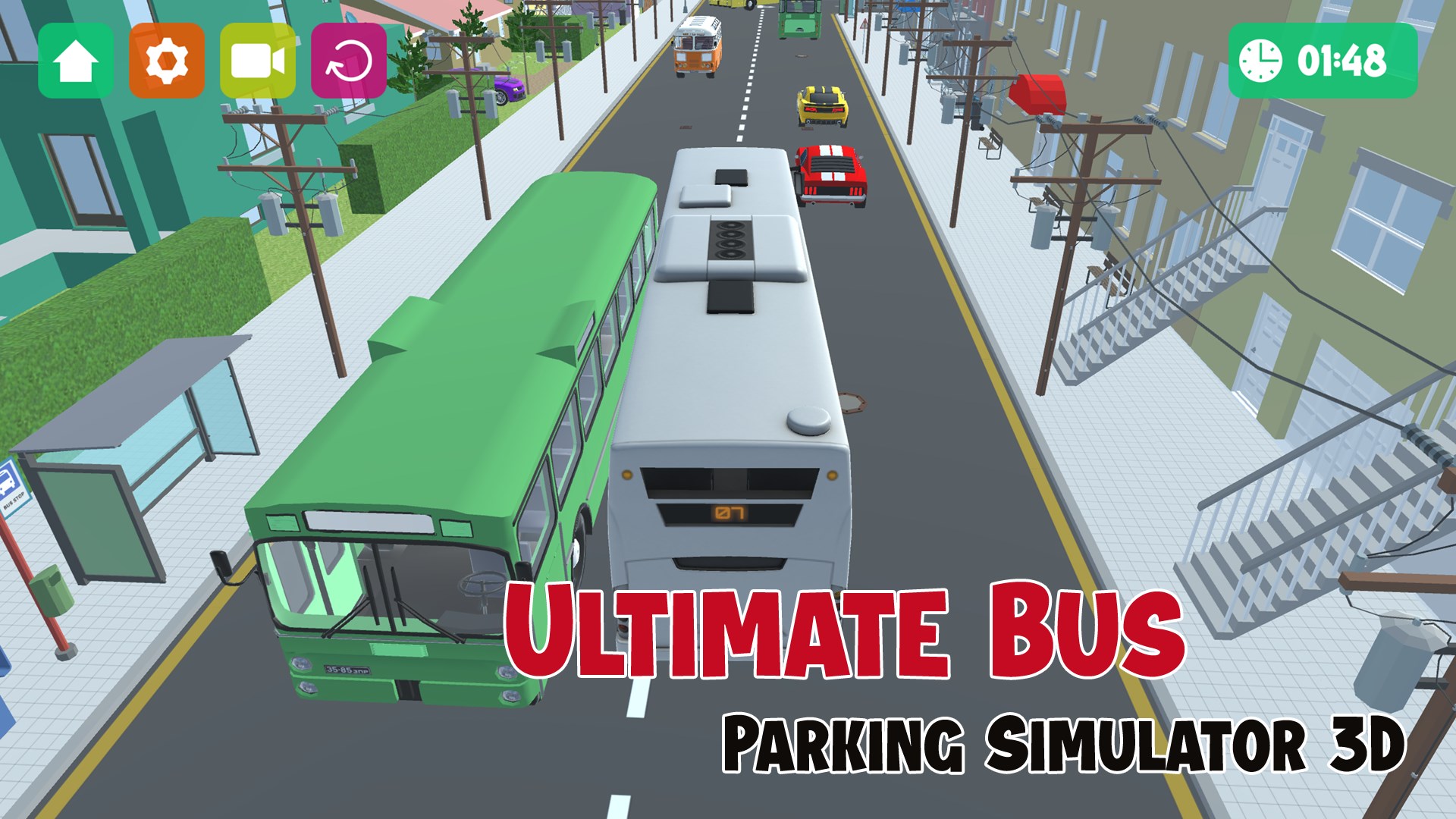Recevoir Ultimate Bus Parking Simulator 3D - Microsoft Store fr-TN