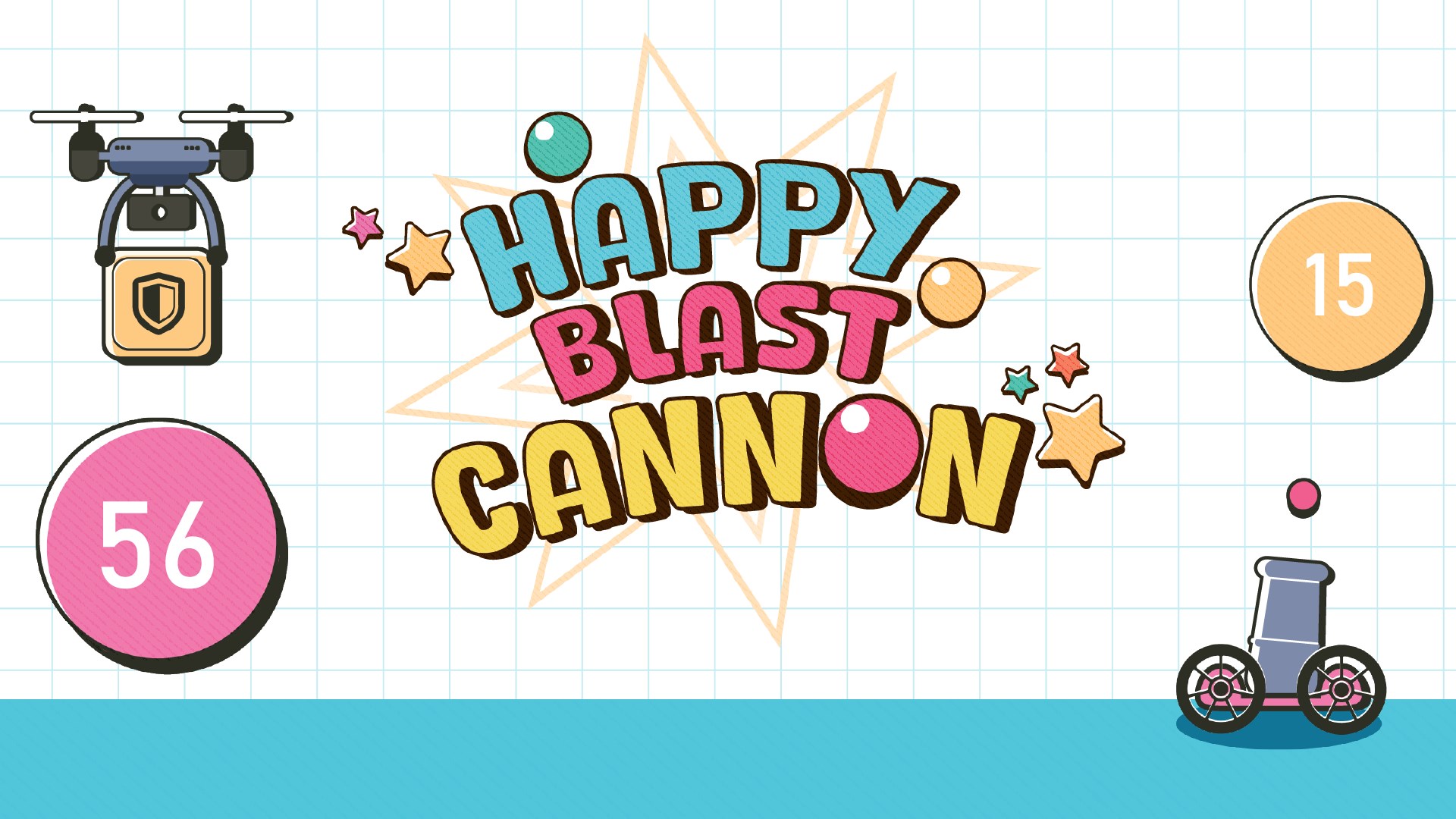 Play Happy Blast Cannon in your browser | Games from MSN