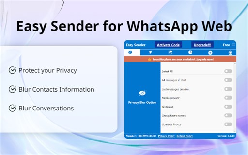 WA Self Sender for WhatsApp Web - Easy Bulk Messaging