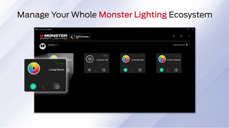 Monster Smart Lighting (przez JEM Accessories Inc) - (Windows Aplikacje ...