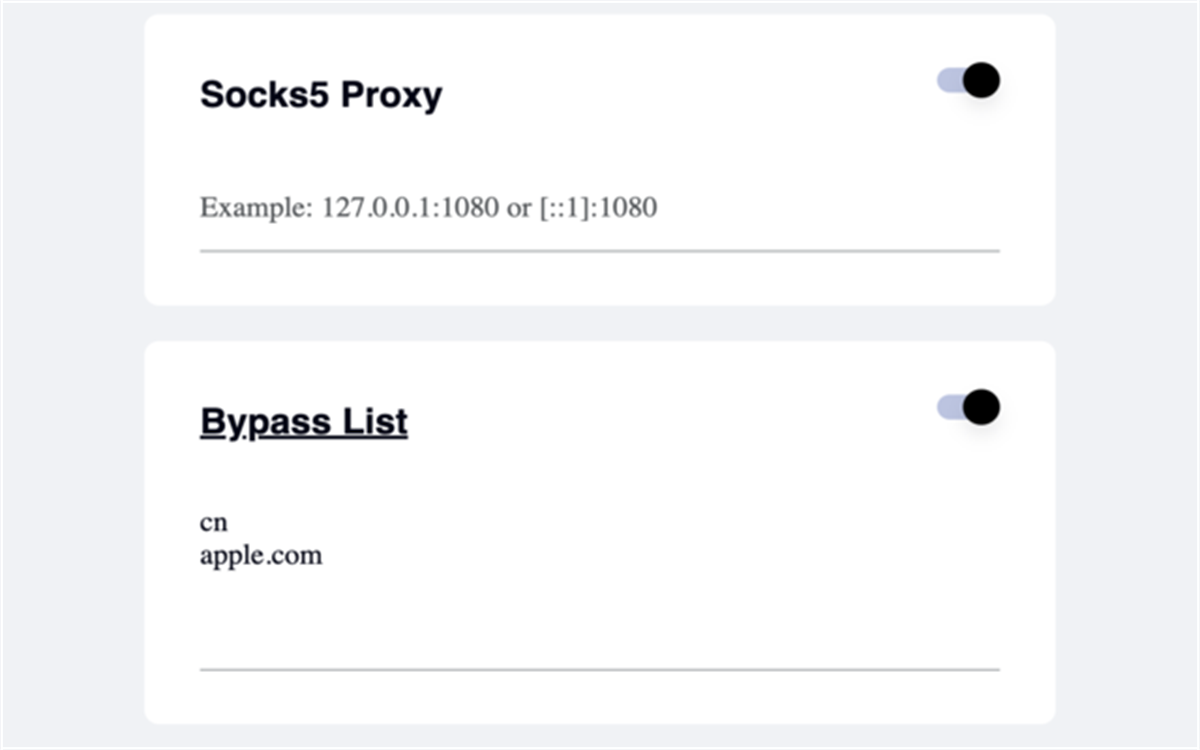 Socks5 Configurator - Easy SOCKS5 Proxy Setup