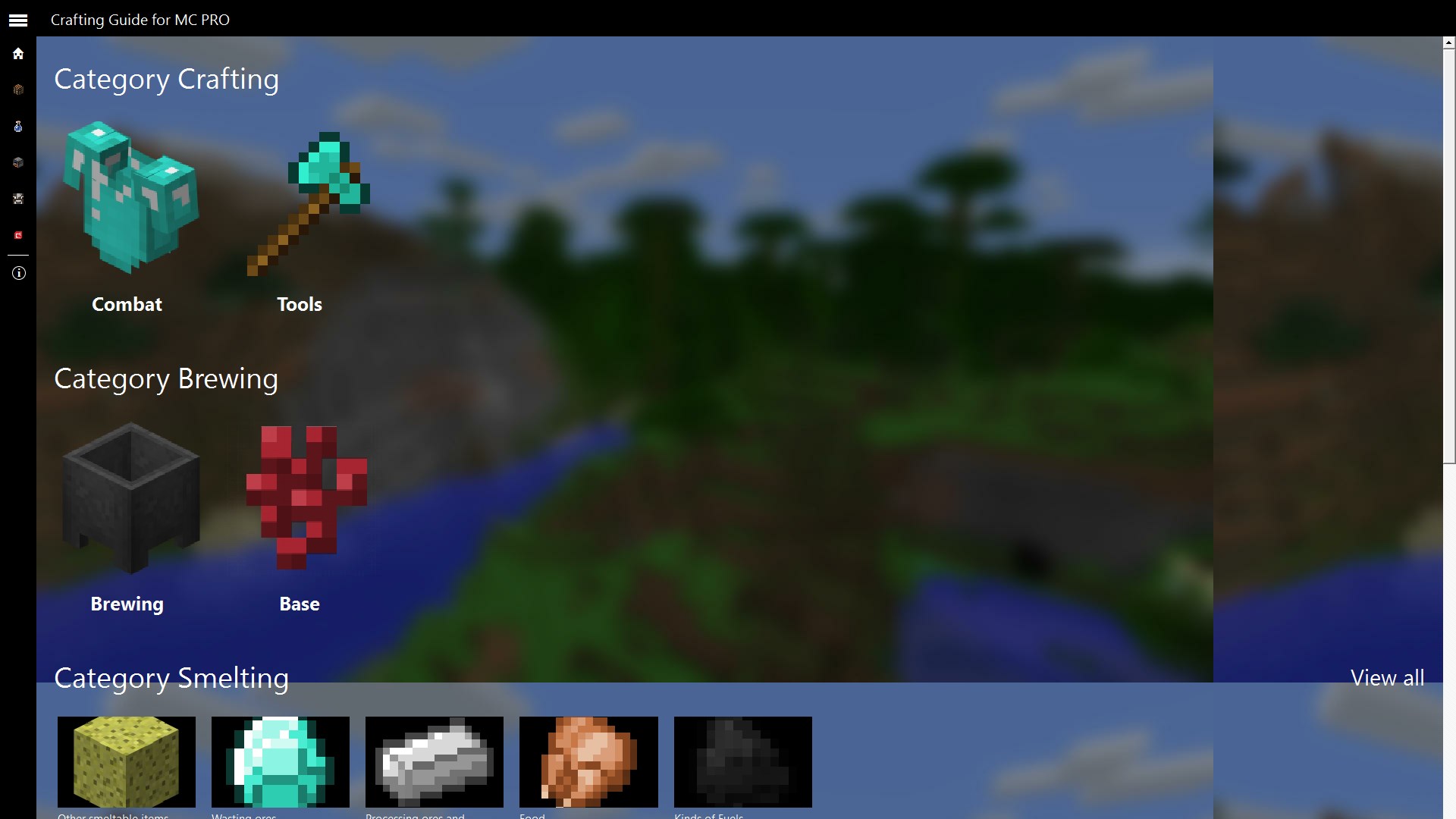 Minecraft Crafting Guide