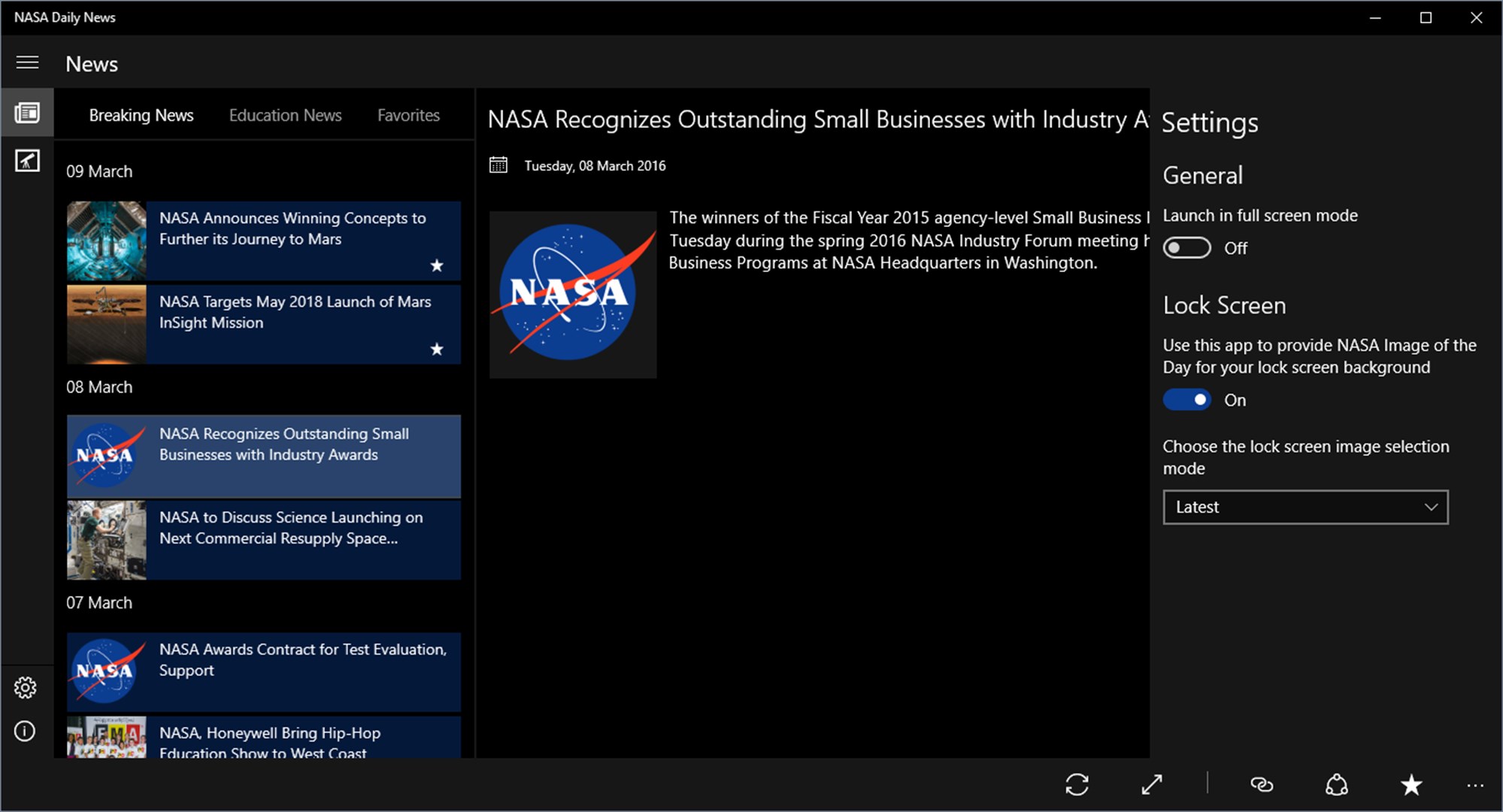 Nasa Font Microsoft