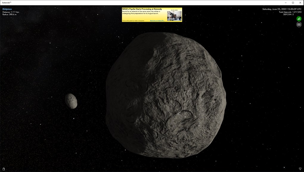 Current Asteroids