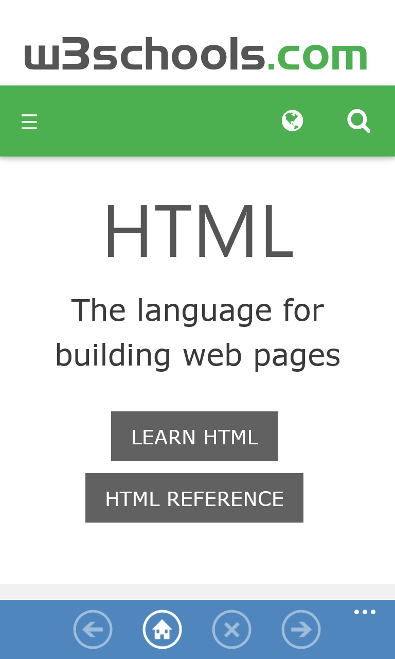 W3-Schools for Windows 10