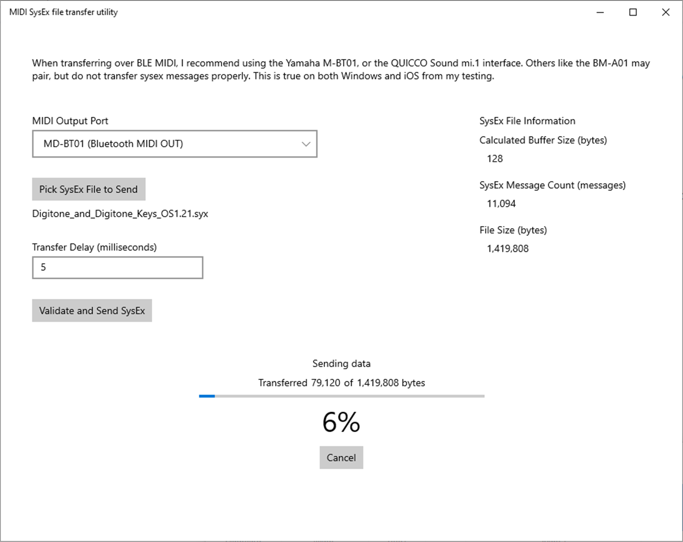 MIDI SysEx Transfer Utility – (Windows Приложения) — AppAgg