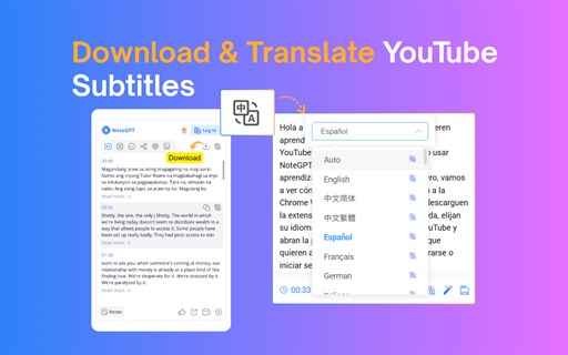 NoteGPT: AI YouTube Transcript & Summary Tool