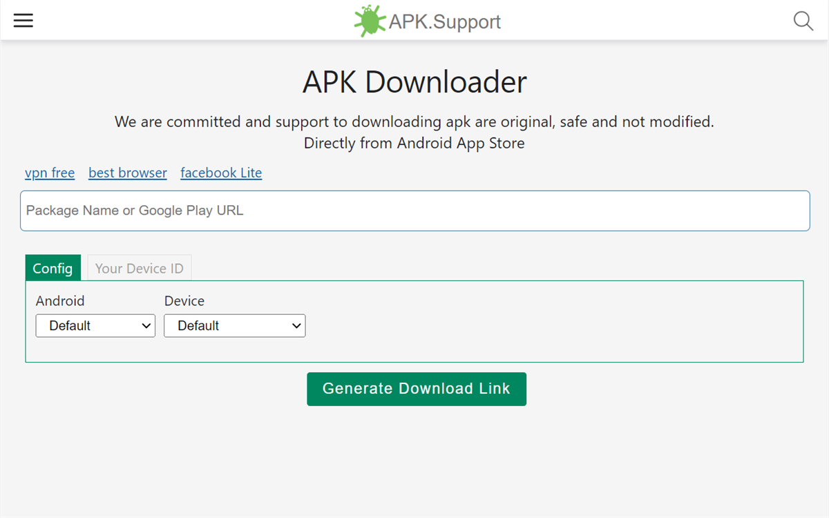 APK Downloader - Edge add-on