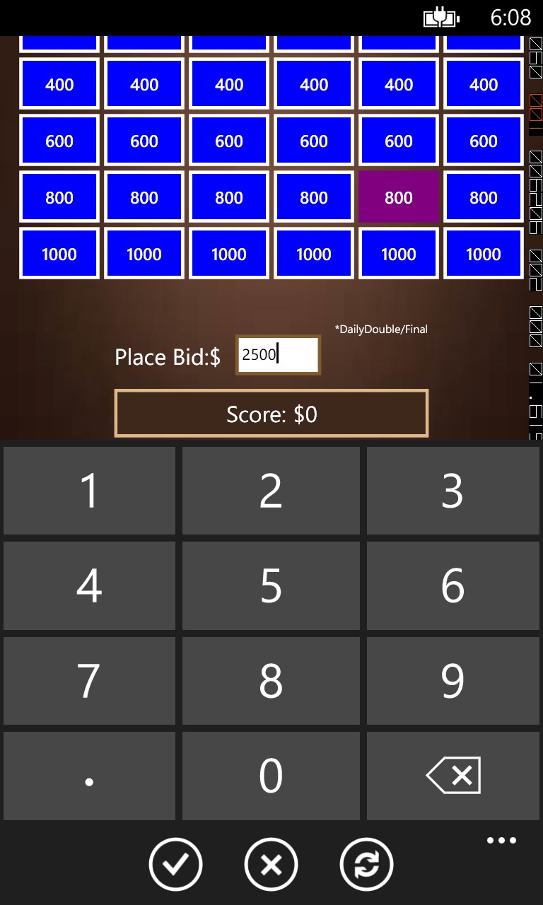 Jeopardy Scoreboard for Windows 10 free download | TopWinData.com
