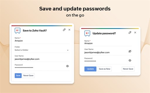 Zoho Vault – Password Manager