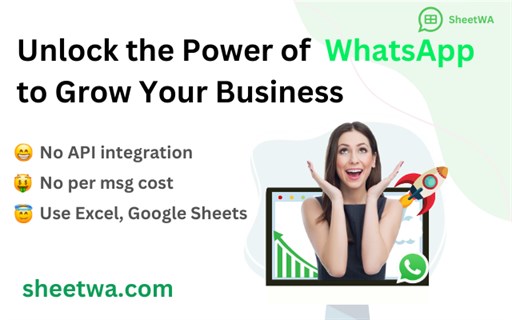 SheetWA Bulk WA Sender – Excel & Google Sheets Messaging
