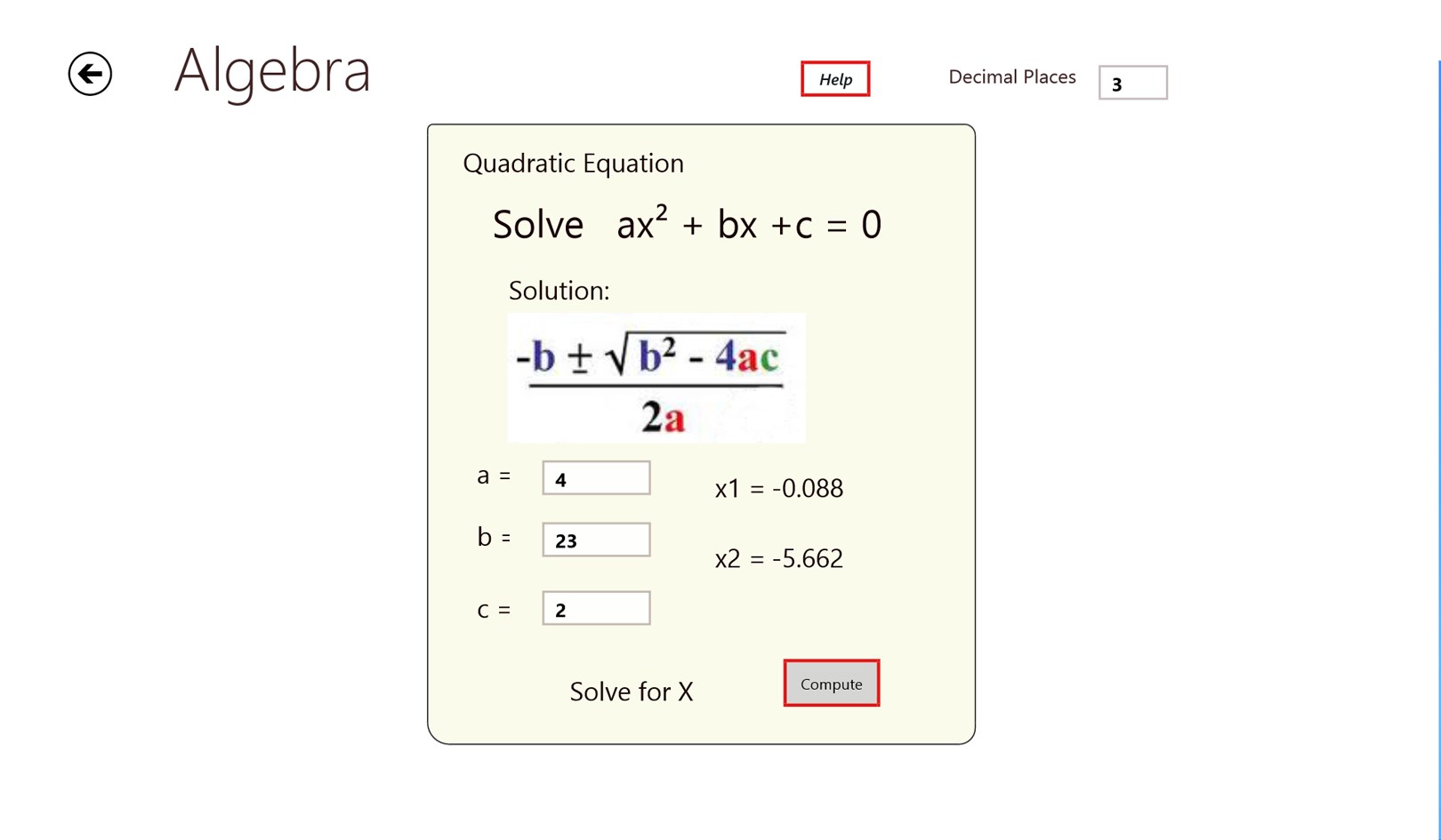 MathPro for Windows 10