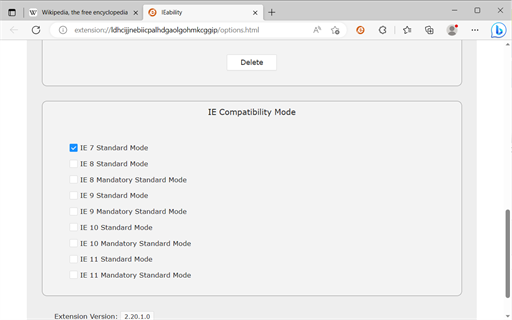 IEability - Open in IE in Edge (IE Tab)
