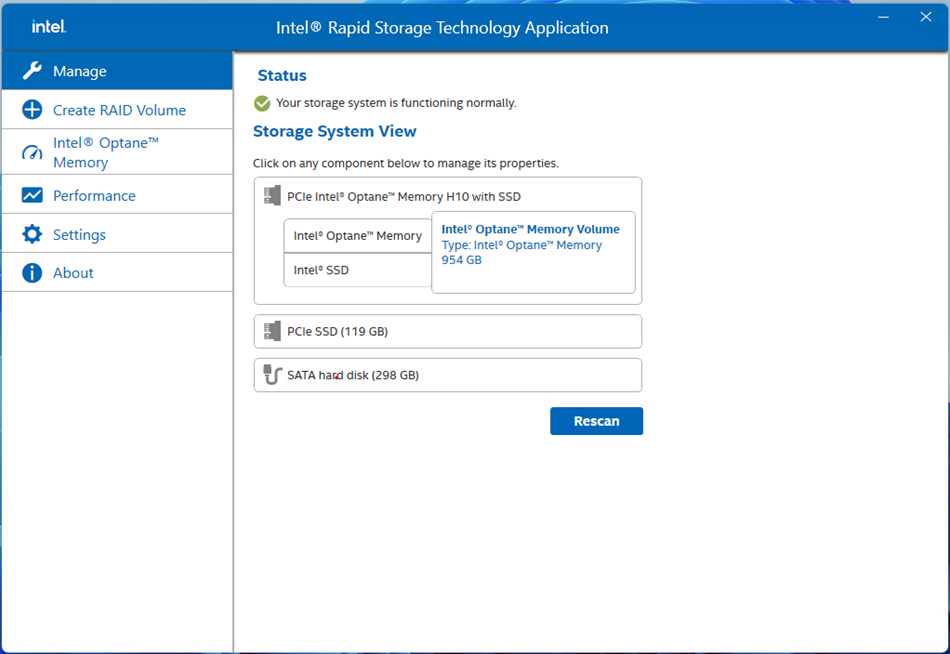 Intel® Rapid Storage Technology Application (Windows) — Price History ...