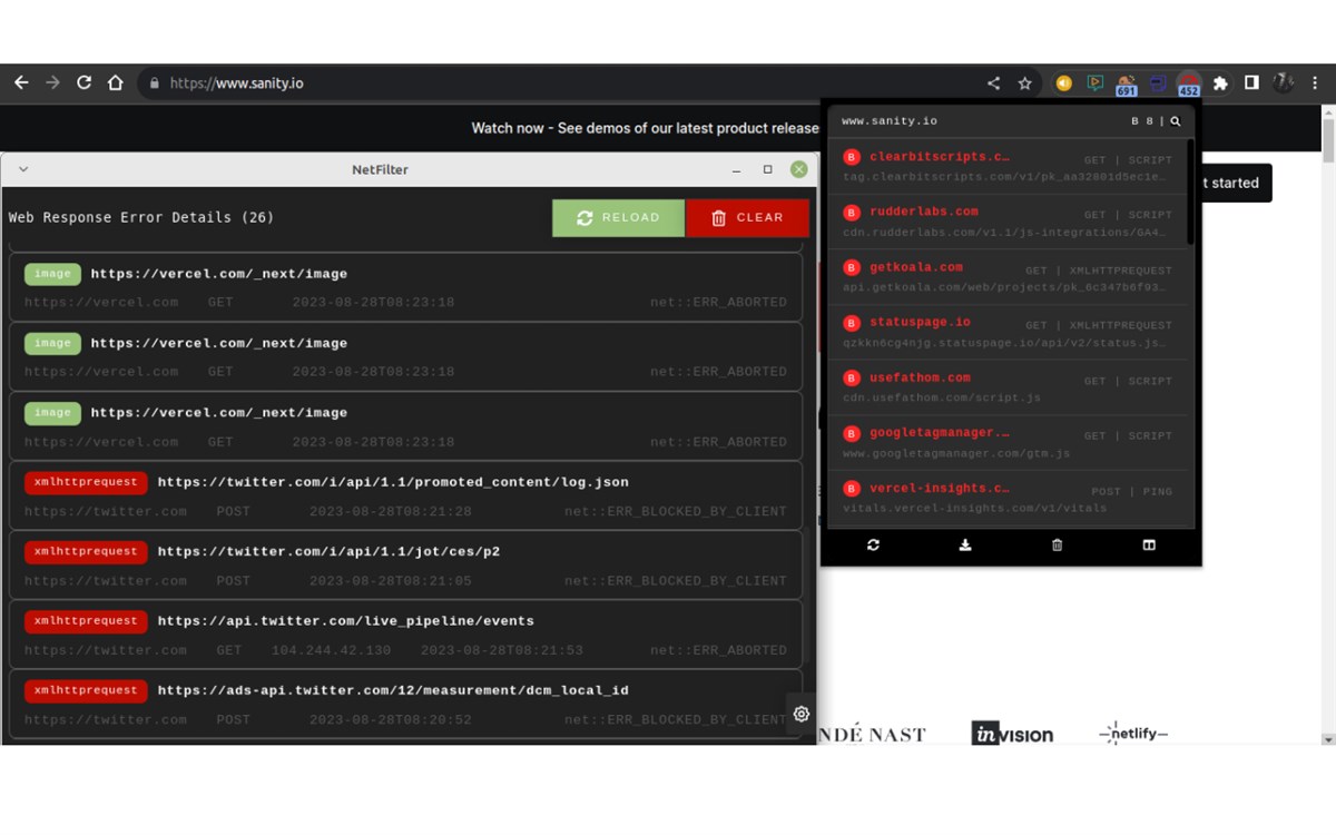 Netfilter - Efficient Ad & Tracker Blocker