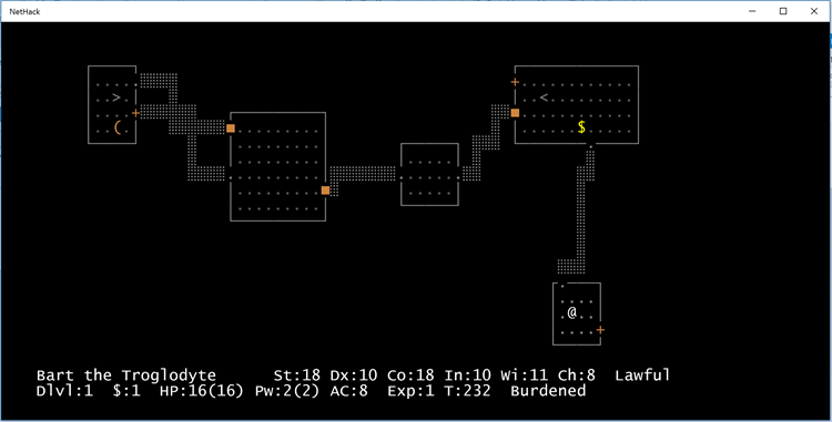 Nethack by ‪Bartlet Software‬ - (Windows Games) — AppAgg
