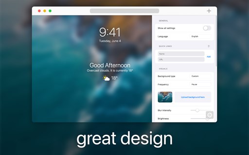 Bonjourr · Minimalist Startpage — Fast & Private
