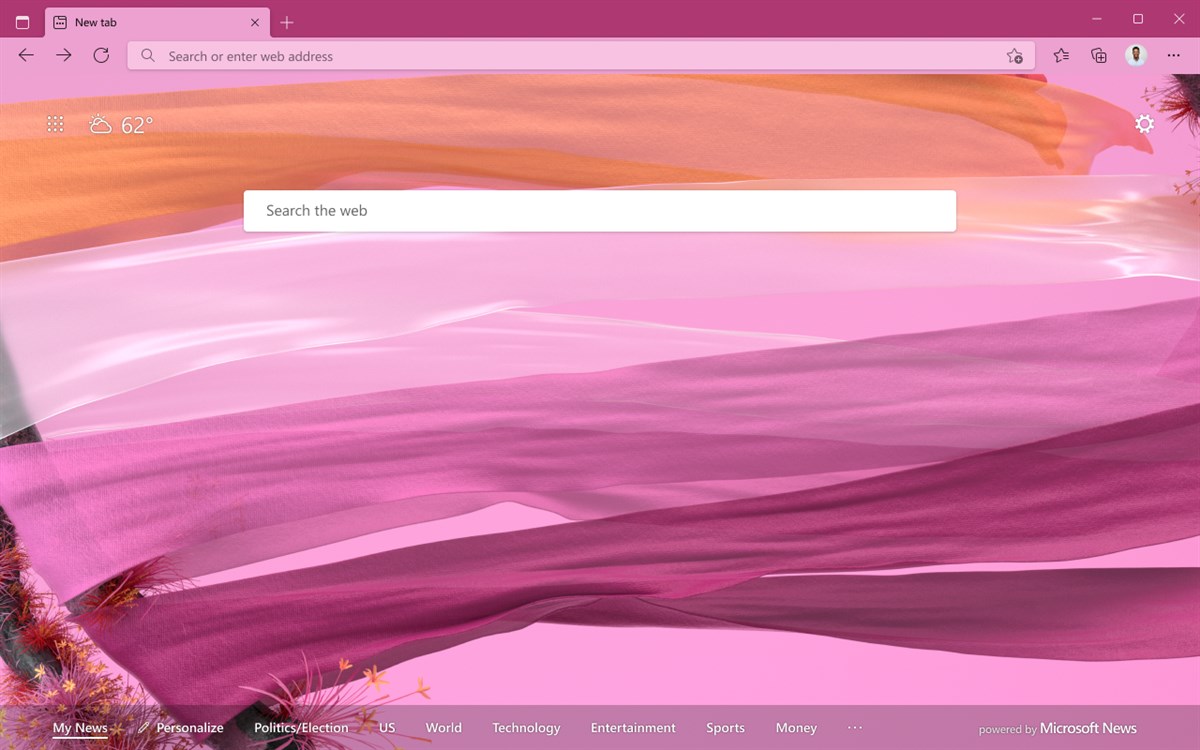 Pride – Lesbian Theme for Microsoft Edge