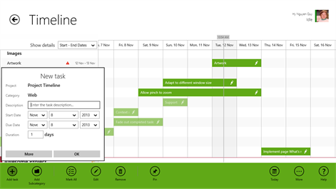 Get Project Timeline - Microsoft Store