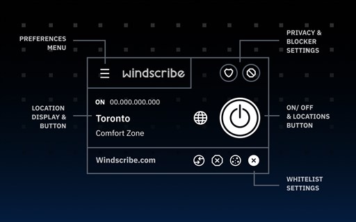 Windscribe — Free VPN, Proxy & Ad Blocker