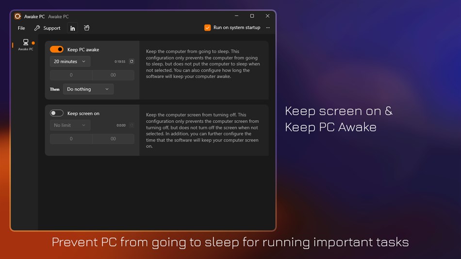 Keep PC Awake - Keep Screen On (göre IO Lab) - (Windows Uygulamalar) — AppAgg