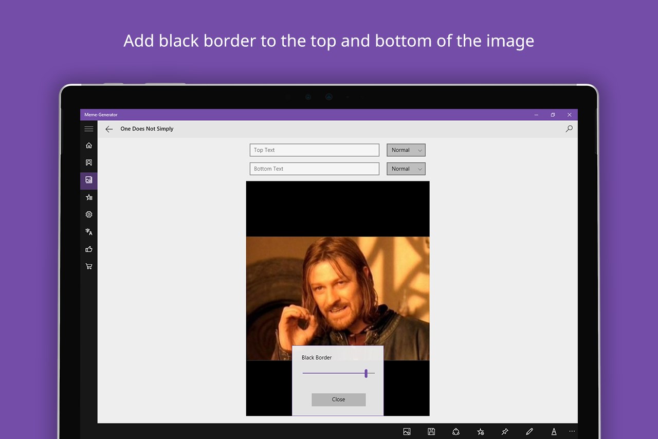 Developer Submission: Meme-Generator - a new Universal Windows 10 app
