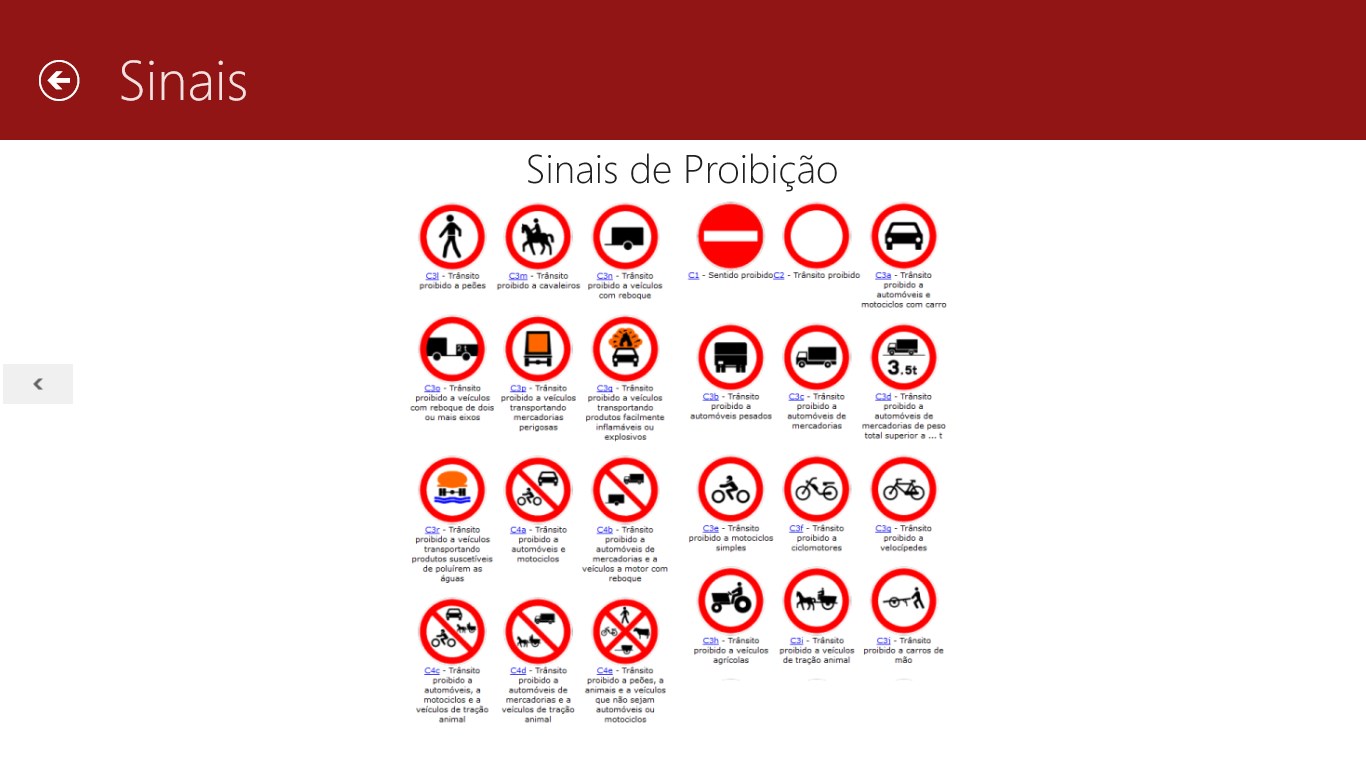 Código de Estrada | FREE Windows Phone app market