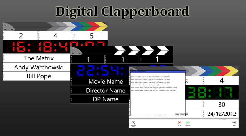 Digital Clapperboard