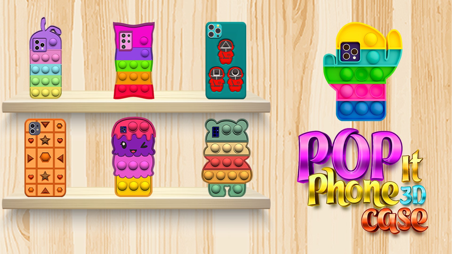 Baixar Pop It Phone Case 3D -DIY ASMR Toys - Microsoft Store pt-BR