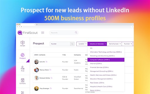 FinalScout: ChatGPT-Powered LinkedIn Email Finder