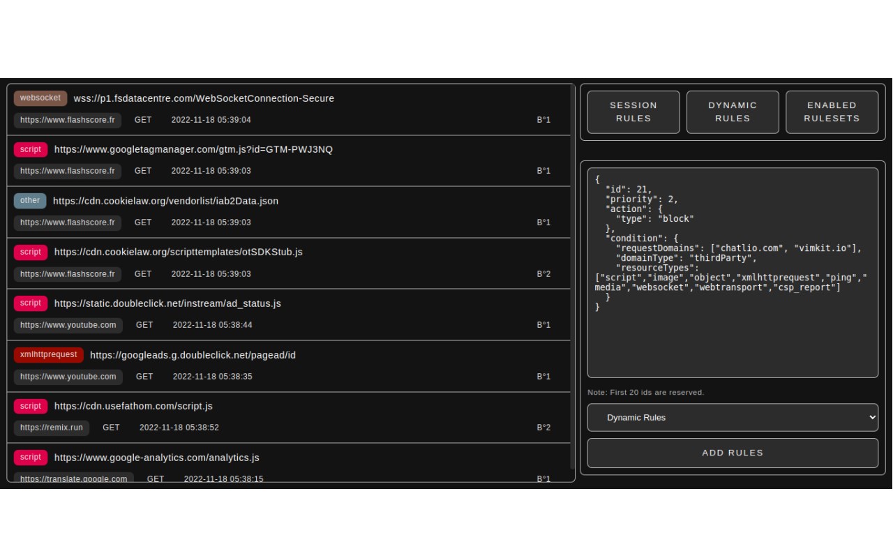 NetFilter - Ad, Tracking, Malware Blocker for Edge