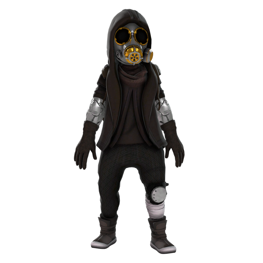 Buy Ninja with Urban Hoodie and Gas Mask - Brown - Microsoft Store en-ID