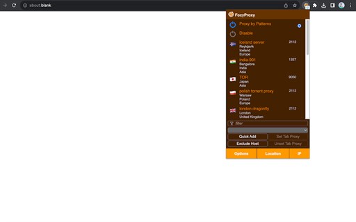 FoxyProxy: Advanced & Easy Proxy Management