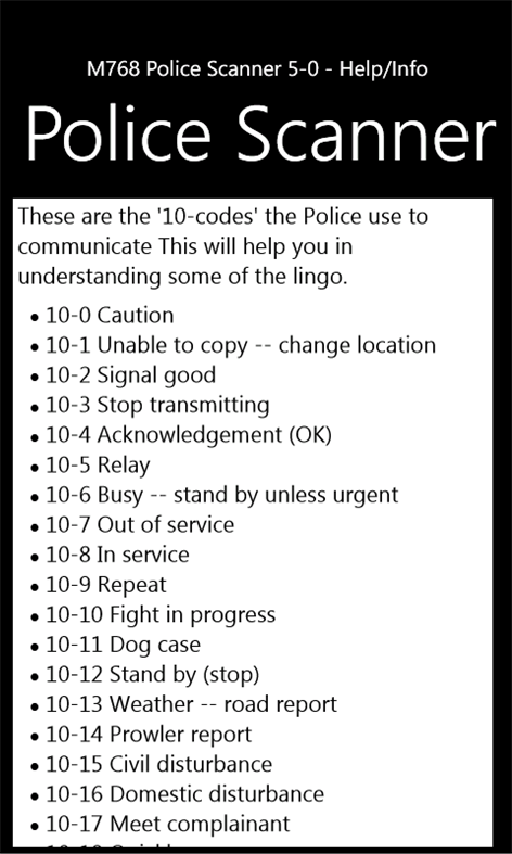Buy Police Scanner 5-0 Radio Pro - Microsoft Store