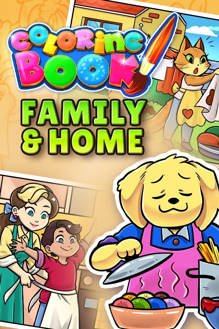 Comparazione prezzi a livello mondiale per Coloring Book: Family & Home ...