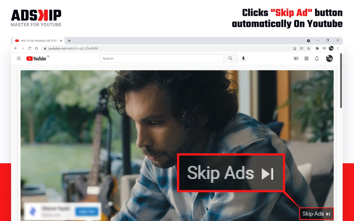 Ad Skip Master for Youtube - Edge Add-on