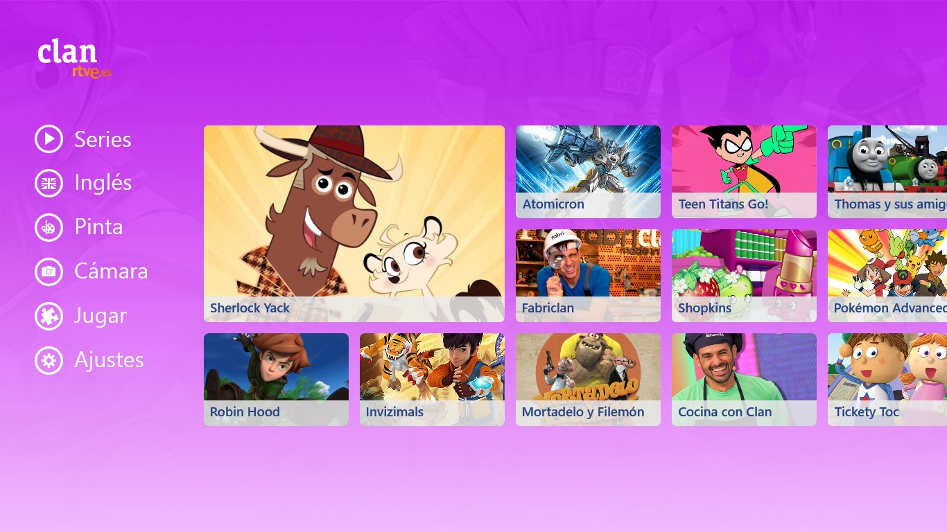 Clan en RTVE.es for Windows 10