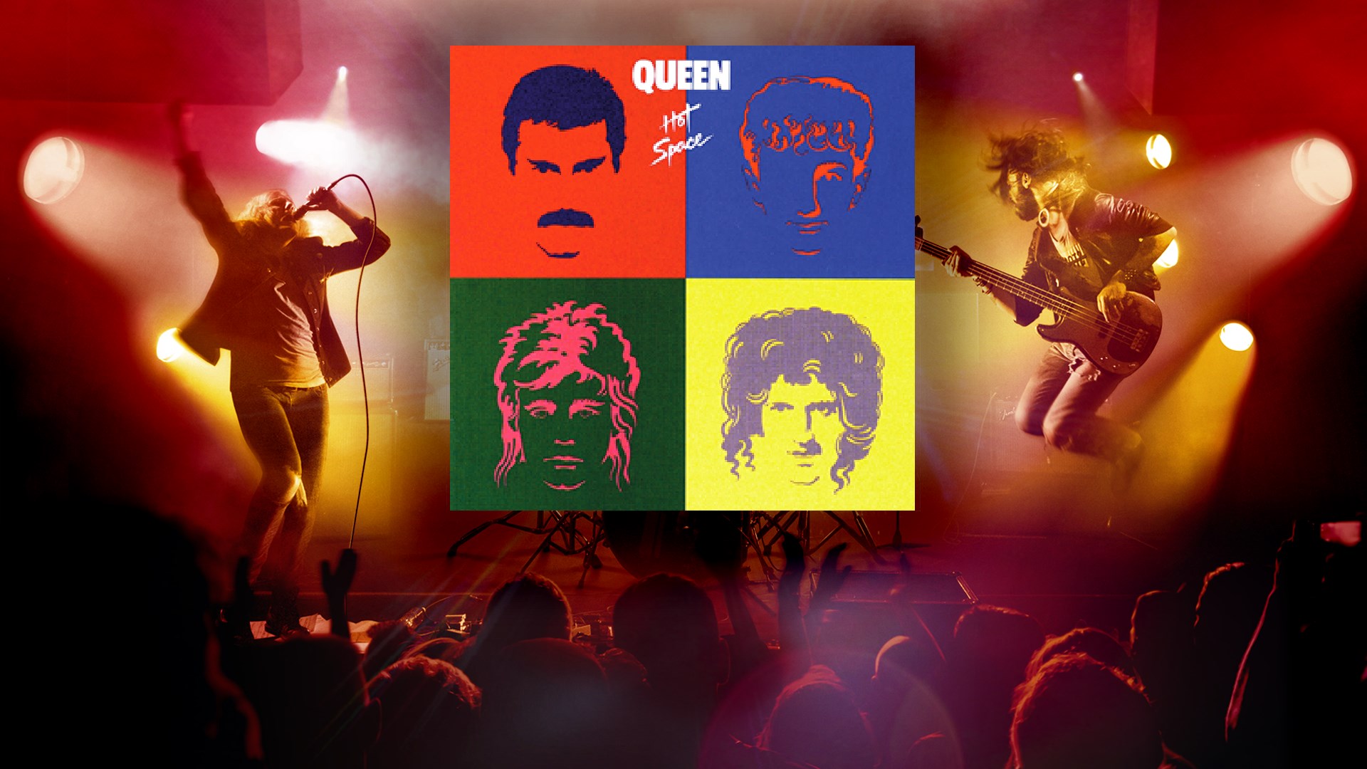 Queen Hot Space Wallpaper