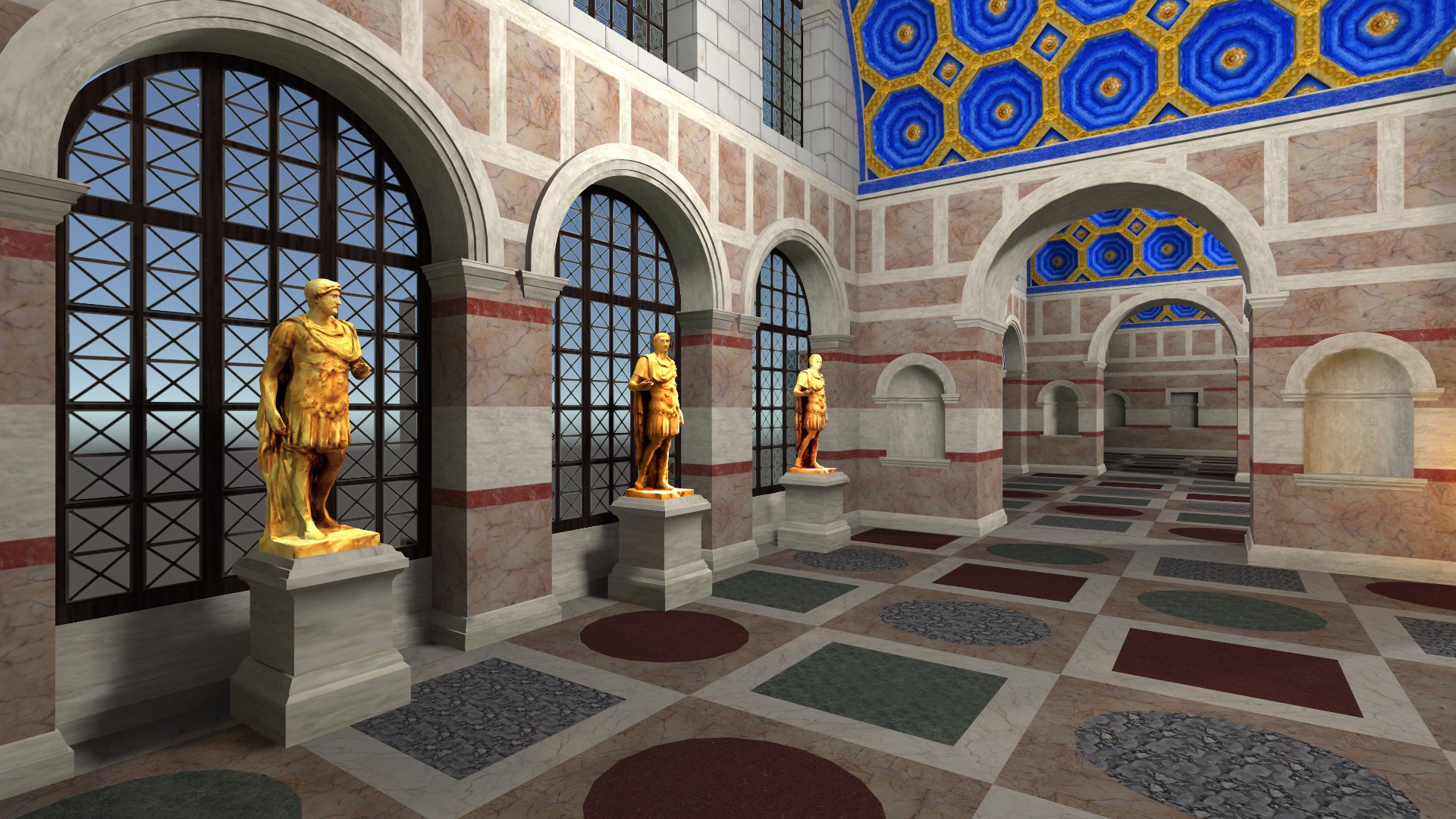 Basilica Of Maxentius Reconstruction