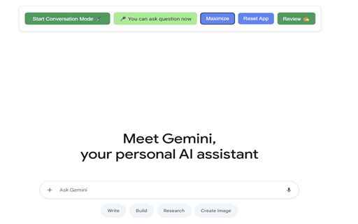 Two Way Voice for Gemini™ — Voice Assistant