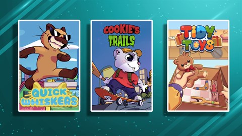 Quick Whiskers + Cookie's Trails +Tidy Toys (Bundle) kopen | Xbox