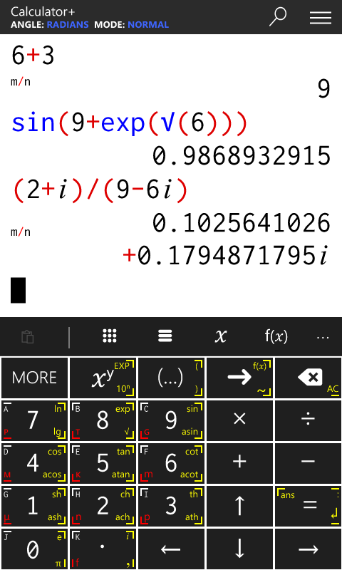 Calculator+ for Windows 10 beta for Windows 10