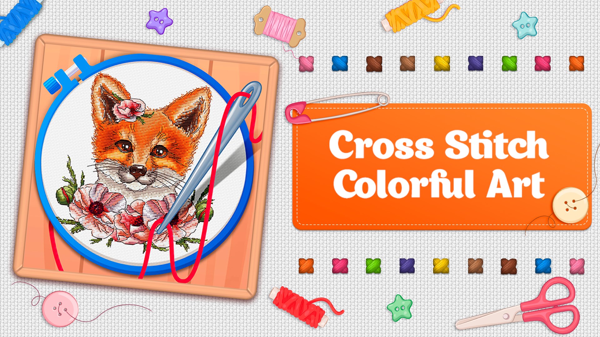 Get Cross Stitch Colorful Art - Microsoft Store en-AU