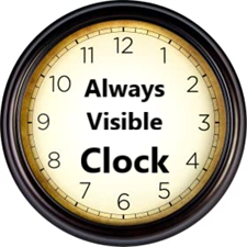 Always Visible Clock - Download and install on Windows | Microsoft Store