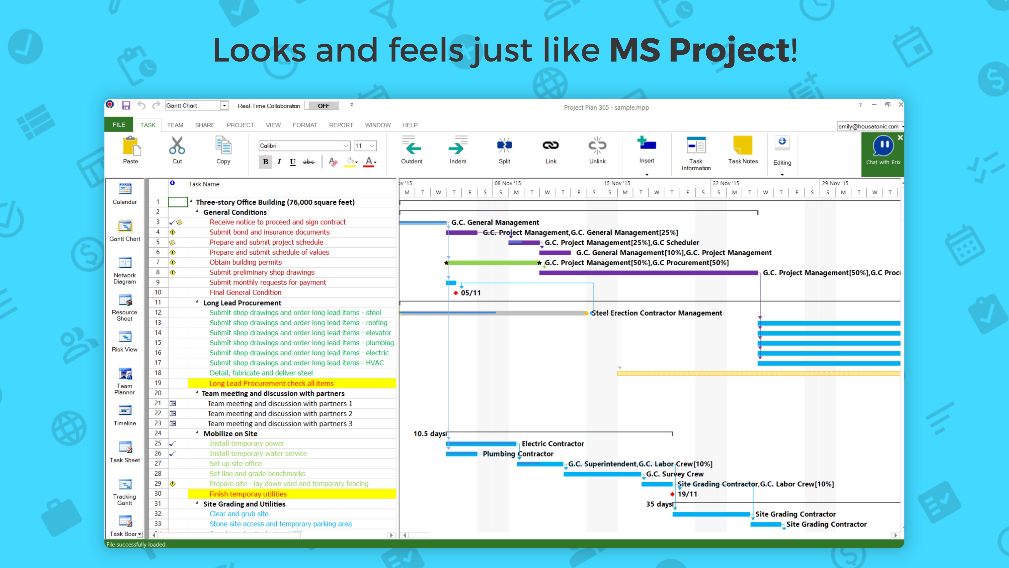 Microsoft Project Management Software