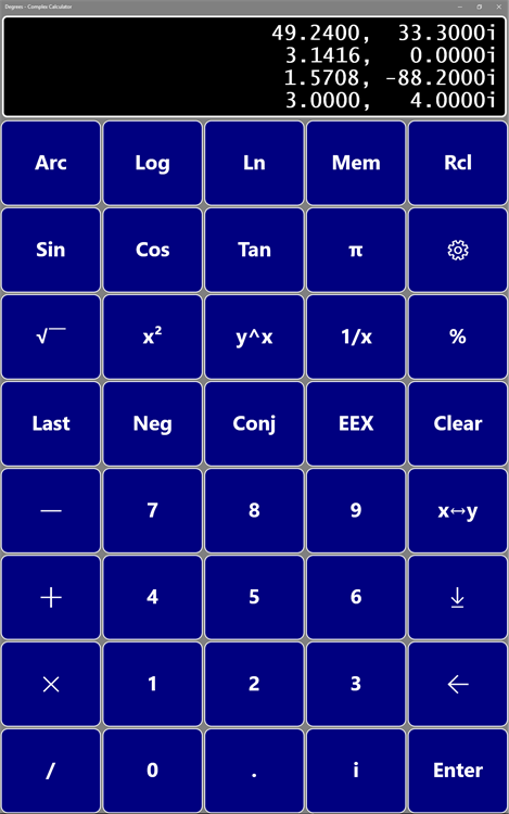 Complex Calculator by Teraflop - (Windows Apps) — AppAgg