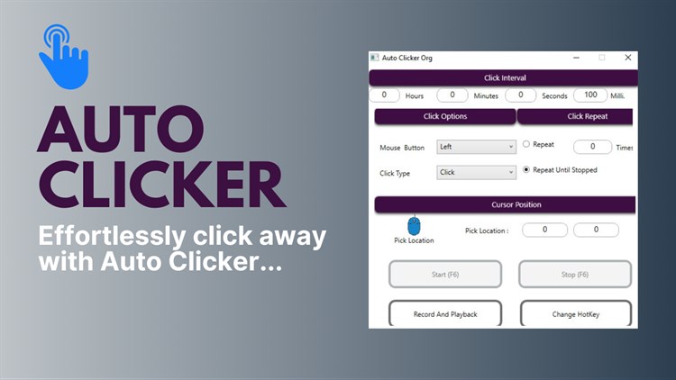 Auto Clicker - autoclicker.org by WebTreta - (Windows Apps) — AppAgg