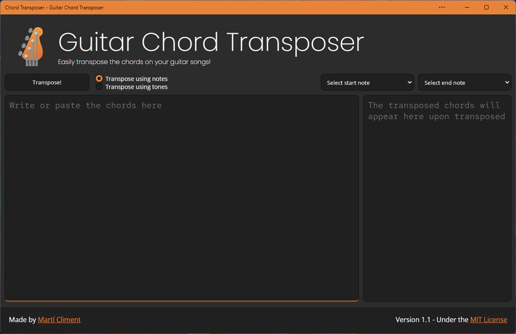 How To Transpose Chords On Guitar